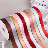 China Gift Packaging Satin Ribbon Roll Custom Printed Ribbon for sale