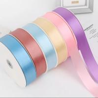 China Gift Packaging Satin Ribbon Roll Custom Printed Ribbon for sale