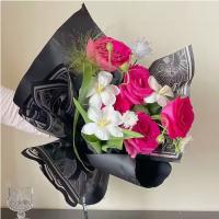 China Mulan Matt Film Waterproof Flower Wrapping Paper in Many Colors for Floral Bouquet for sale