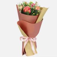 China New Design Printing Newspaper Kraft Wrapping Paper Craft Flower Wrapping Paper For Flowers for sale