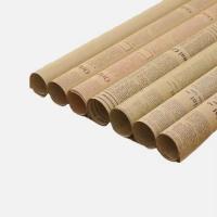 China New Design Printing Newspaper Kraft Wrapping Paper Craft Flower Wrapping Paper For Flowers for sale
