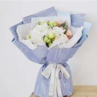 China Waterproof Bouquet Paper translucent wrapping flower wrap paper floral gift packaging paper for flowers for sale