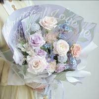 China 50CMX58CM Printed Wrapping Paper Customizable Packaging for Art Paper Flower Bouquets for sale