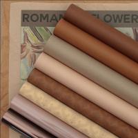 China 58CM * 58CM Customized Maillard Series Wrapping Paper for Florist DIY Flower Wrapping for sale
