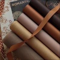 China 58CM * 58CM Customized Maillard Series Wrapping Paper for Florist DIY Flower Wrapping for sale
