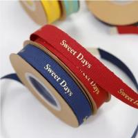 China Eco-Friendly Tencel Double Face RPET Ribbon Roll for Gift Wrapping in Many Colors for sale