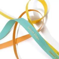 China Eco-Friendly Tencel Double Face RPET Ribbon Roll for Gift Wrapping in Many Colors for sale