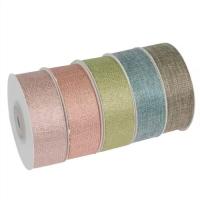 China Polyester Gift Packing Ribbon Design Bamboo Joint Double Face Woven Grosgrain for Craft for sale