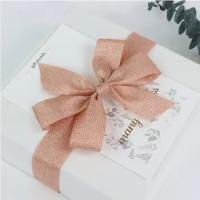 China Polyester Gift Packing Ribbon Design Bamboo Joint Double Face Woven Grosgrain for Craft for sale