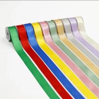 China Polyester Satin Gift Wrap Ribbon 196 Colors for Single and Double Face for sale