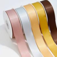 China Polyester Satin Gift Wrap Ribbon 196 Colors for Single and Double Face for sale
