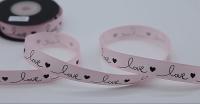 China Sustainable Gift Wrap Ribbon with Customized Logo Double Faced Satin for sale