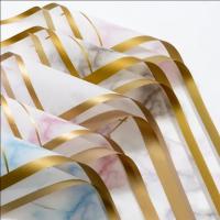 China Multicolor 8Colors Waterproof Flower Wrapping Paper for Florist Bouquet Packaging for sale