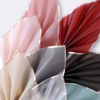 China Colorful Waterproof Golden Edge Florist Wrapping Paper for Bouquet Packing 58*58cm for sale