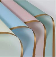 China Korean Flower Wrapping Paper in Customized Color with Waterproof Smooth Printing for sale