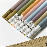 China Customized Soft Hand Feeling Bioside Flower Wrapping Paper for DIY Florist Bouquets for sale