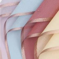 China 50g Waterproof Plastic Bouquet Packaging Paper for Korean Gift Wrapping for sale