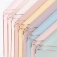 China 50g Waterproof Plastic Bouquet Packaging Paper for Korean Gift Wrapping for sale
