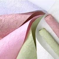 China Florist Wrapping Paper in Stone Texture for Sustainable Flower Bouquet Packaging for sale