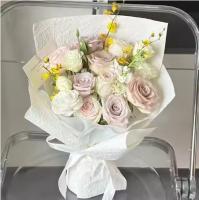 China Florist Wrapping Paper in Stone Texture for Sustainable Flower Bouquet Packaging for sale
