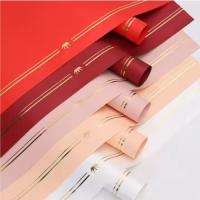 China 50g Waterproof Flower Wrapping Paper with Crown Pattern Customized Gift Packaging for sale