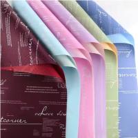 China Eco Friendly Luxury Flower Bouquet Soap Wrapping Paper Letters 58*58cm from Korea for sale