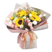 China Eco Friendly Luxury Flower Bouquet Soap Wrapping Paper Letters 58*58cm from Korea for sale