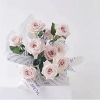 China Ins Style Tulip Wrapping Paper for Flower Bouquet 58*58cm 50g Gift Packaging for sale