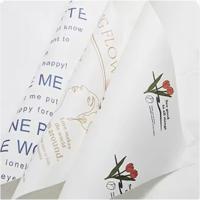 China Ins Style Tulip Wrapping Paper for Flower Bouquet 58*58cm 50g Gift Packaging for sale