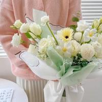 China 2024 Flower Bouquet Wrapping Paper Flower Lining Snow Pearl Pear Paper Ins Style For Fresh Flower Packaging  Wholesale for sale