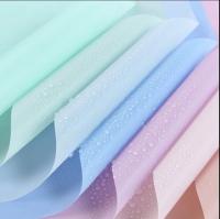 China Solid Floral Bouquet Wrapping Paper Waterproof Flower Packaging for Florist Supplies for sale