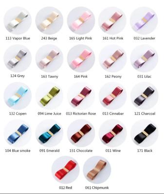 China 25MM*40Y Personalized Satin Ribbon for Flower Decoration Packaging for sale