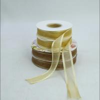 China Factory Gift Wrap Ribbon Wholesale Chiffon Ribbon Bow Satin Decorative Gift Wrap for Holidays and Parties for sale