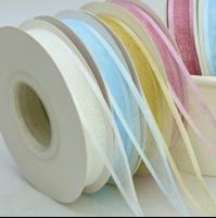 China Factory Gift Wrap Ribbon Wholesale Chiffon Ribbon Bow Satin Decorative Gift Wrap for Holidays and Parties for sale