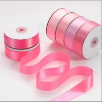China Wholesale Factory Liston Satin Ribbon Roll Solid Color Decorative Polyester Ribbon Tapes for Gift Wrap for sale