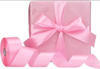 China Wholesale Factory Liston Satin Ribbon Roll Solid Color Decorative Polyester Ribbon Tapes for Gift Wrap for sale