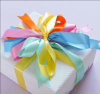 China Wholesale Factory Liston Satin Ribbon Roll Solid Color Decorative Polyester Ribbon Tapes for Gift Wrap for sale