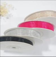 China Eco-Friendly Organza Ribbon 196 Color Options for DIY Gift Wrapping and Baking Decor for sale