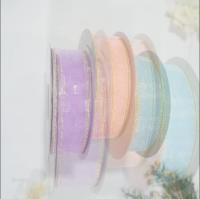 China Eco-Friendly Organza Ribbon 196 Color Options for DIY Gift Wrapping and Baking Decor for sale