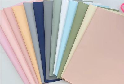 China Thickened Korean Opaque Plastic Flower Paper 57cm*57cm ±5% Customized for Sinowrap Fashion for sale