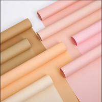 China Thickened Korean Opaque Plastic Flower Paper 57cm*57cm ±5% Customized for Sinowrap Fashion for sale