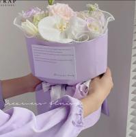 China Thickened Korean Opaque Plastic Flower Paper 57cm*57cm ±5% Customized for Sinowrap Fashion for sale