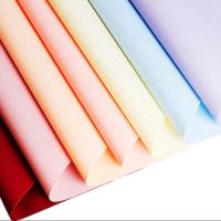 China Translucent Waterproof Flower Bouquet Wrapping Paper Customized Korean Packaging for sale