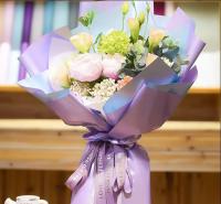 China Mother's Day Flower Wrapping Paper 9colors Mist Bread Paper for Flower Packaging for sale