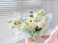 China 58CM * 58CM OPP Floral Wrapping Paper Sheets for Fresh Flowers Bouquet Gift Packaging for sale