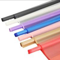 China 2024 Korean Plastic Waterproof Flower Bouquet Wrapping Paper Package Size 20X20X5 Cm for sale