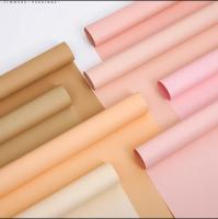 China 2024 Sinowrap Fashion Designs Thickened Korean Opaque Plastic Flower Paper For Florist for sale