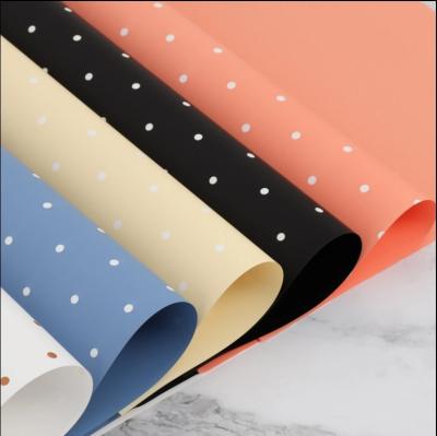 China Single Colour Print Flower Wrapping Paper for Customized Bouquet Packaging for sale