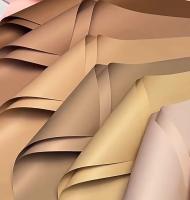 China Single Colour Print Flower Wrapping Paper for Customized Bouquet Packaging for sale