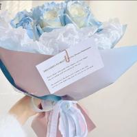 China 8 Colors Waterproof Flower Wrapping Paper For Fresh Flower with 59X20X2 cm Package Size for sale